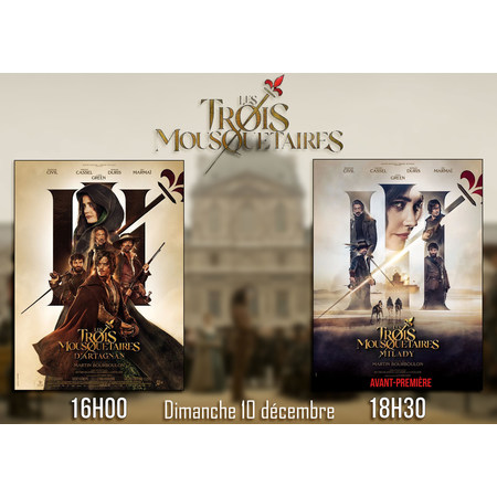 Marathon Les Trois Mousquetaires au Cinéma L'Isle Adam - Le Conti